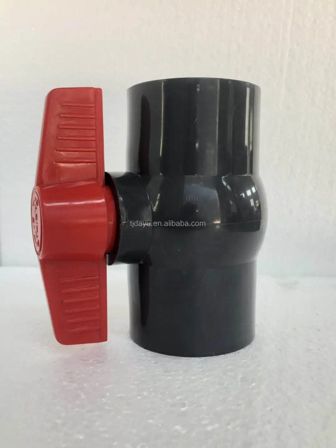 Precio bajo envío rápido PN16 PVC doble verdadera unión gris válvula de ...