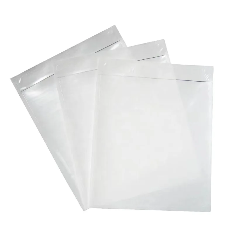 Transparent Envelope Packing List Bag Self-adhesive Clear Envelope ...
