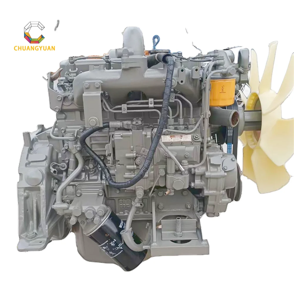 High Quality Construction Machinery Parts Excavator Engine Assembly 4bg1 4bg1t 72kw Engine For ...
