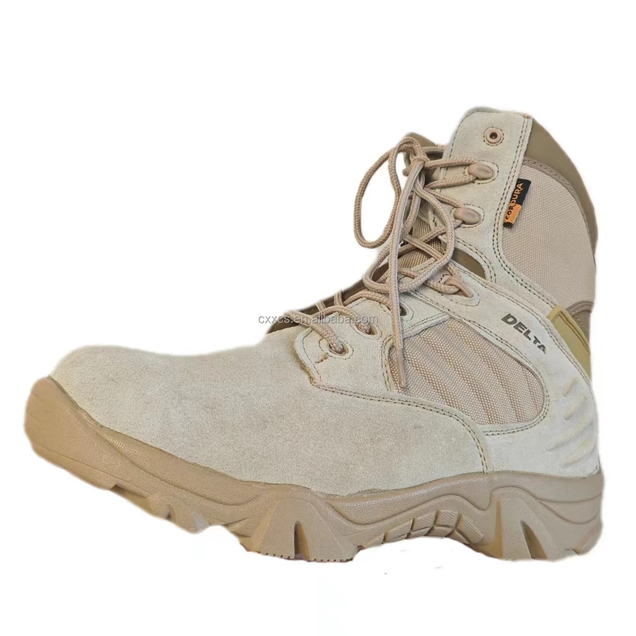 Xinxing Split Suede Leather Eva Rubber Outsole Desert Boots Tactical Delta Combat Boots - Buy ...