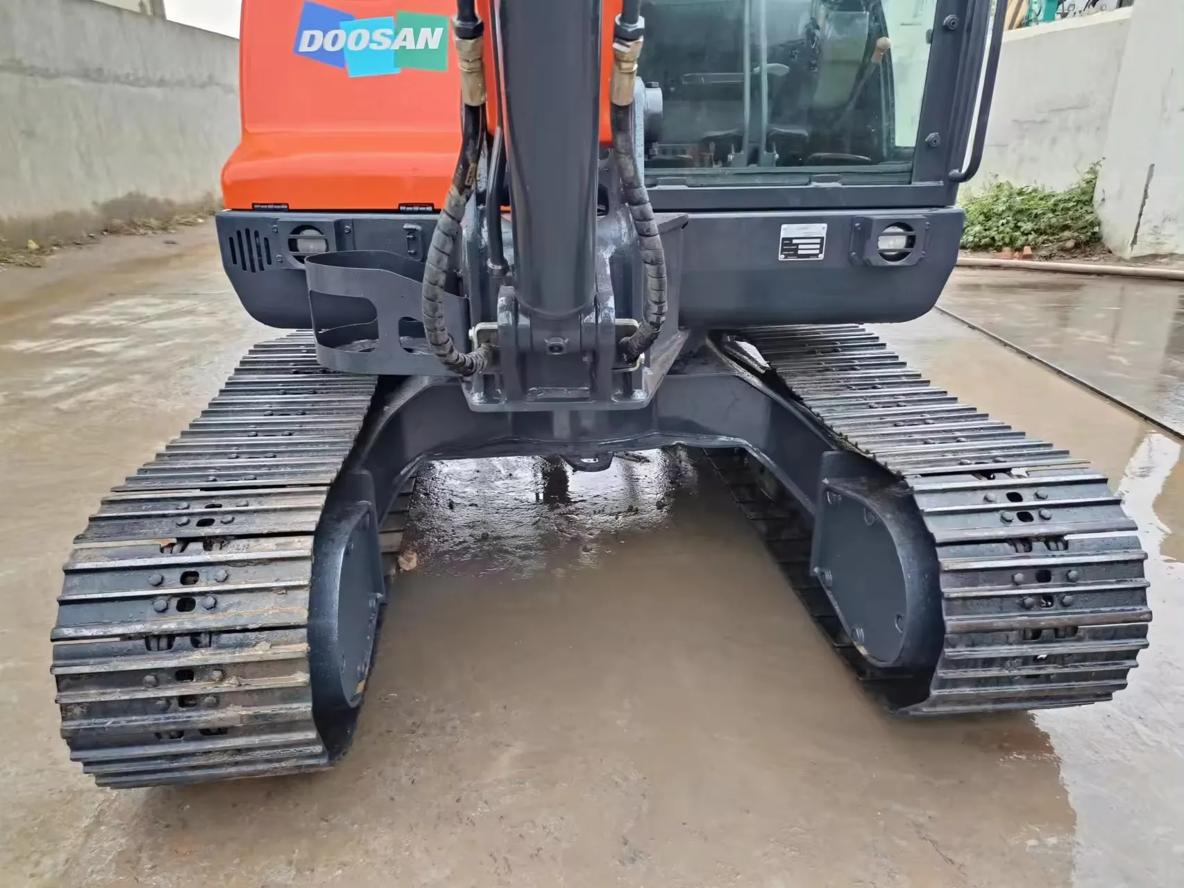 Doosan Used Excavator Korea Original Doosan Dx55 Dx55-9c Mini Excavator With Low Working Hours ...