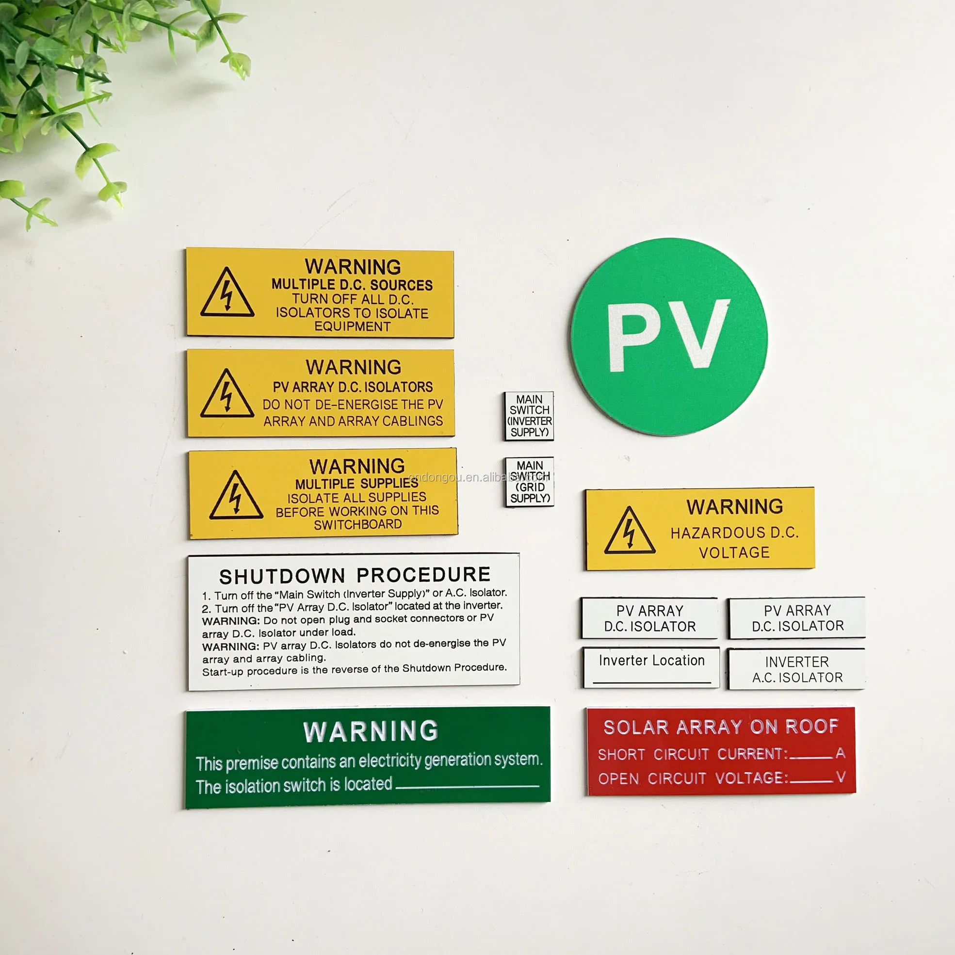 Abs Double Color Material Pvc Label With Clear Strong Self-adhesive ...