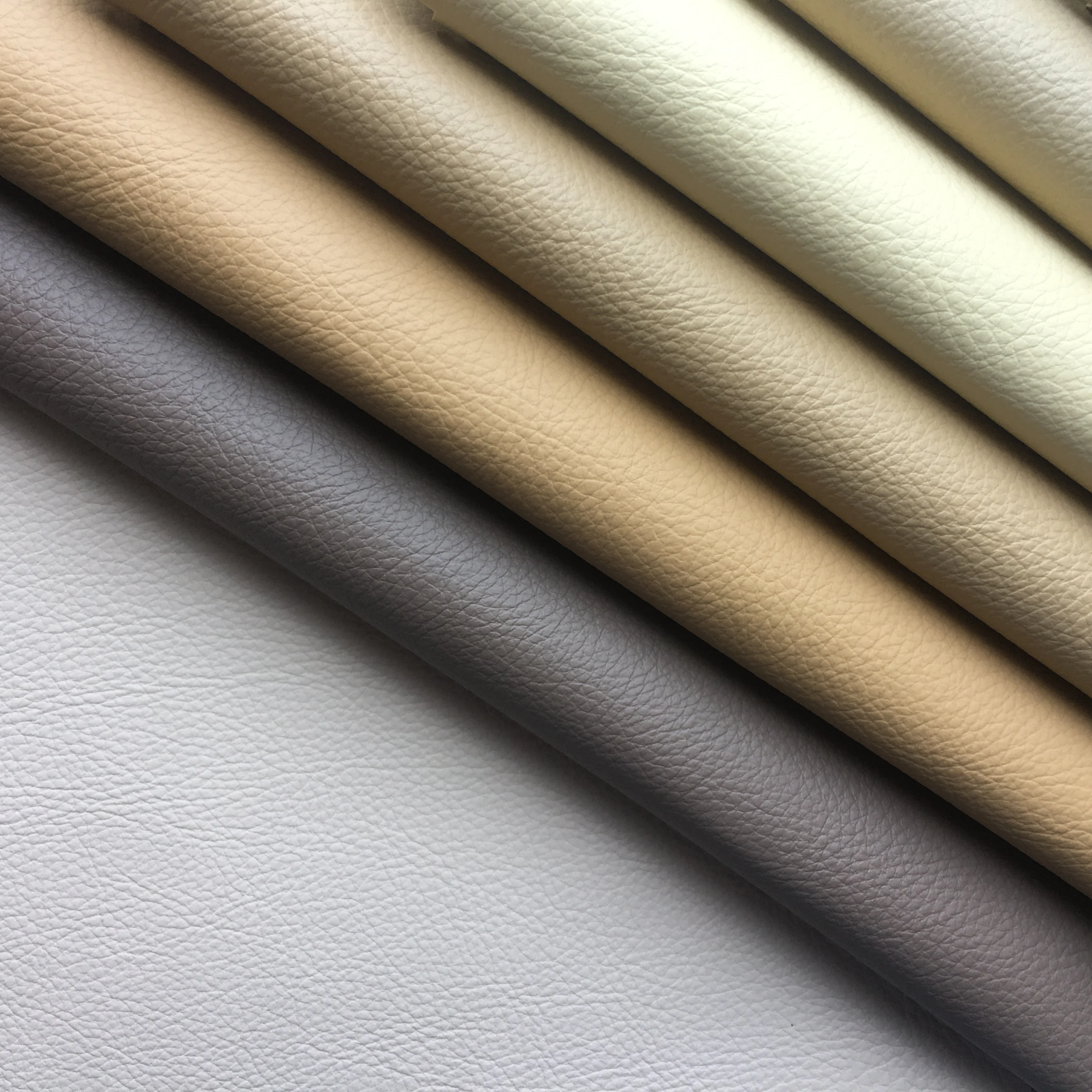 Genuine Leather Touch Litchi Grain Sofa Car Interior Pvc Pu Leather ...