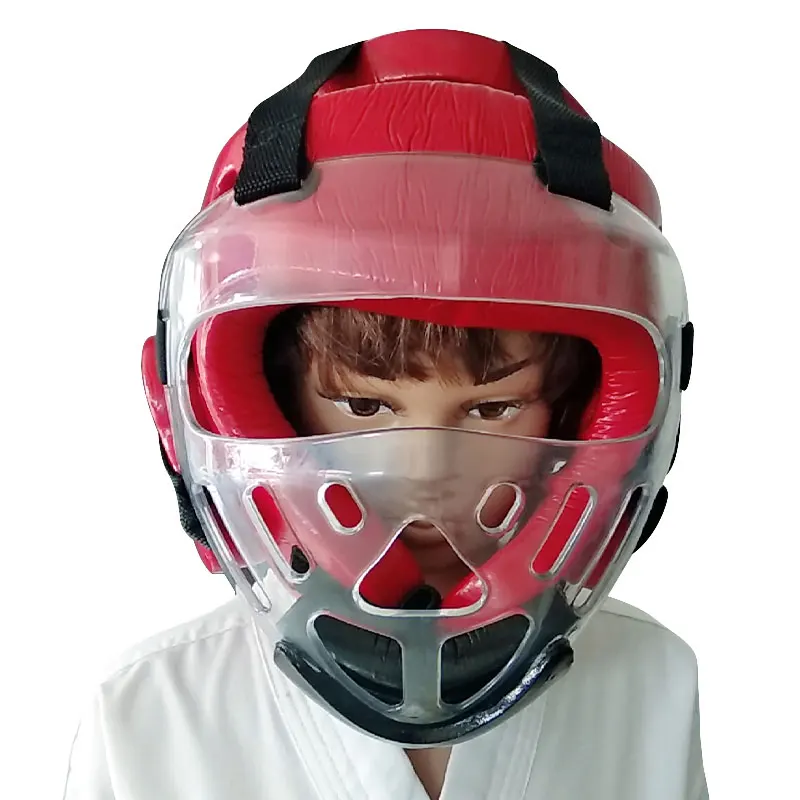 Custom Taekwondo Face Shield - Durable & Clear Protection
