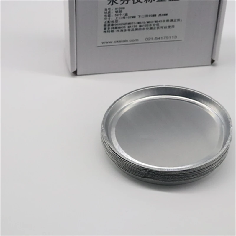 Aluminum Sample Pans 90mm for Halogen Moisture Analyzer