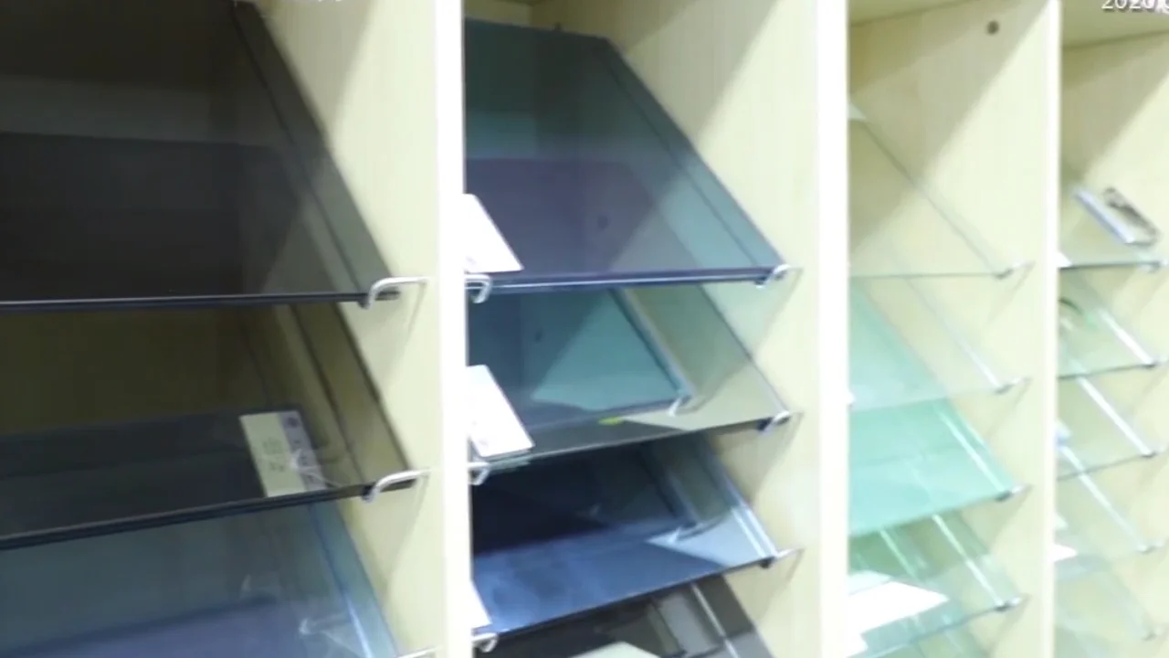 6.38mm S10 Silver Reflective Shatterproof Laminated Glass With Pvb ...