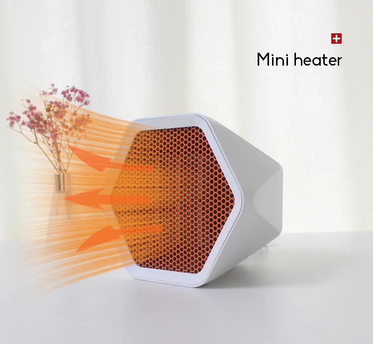 Mini Heater 600W Portable PTC Fast Heating for Home & RV