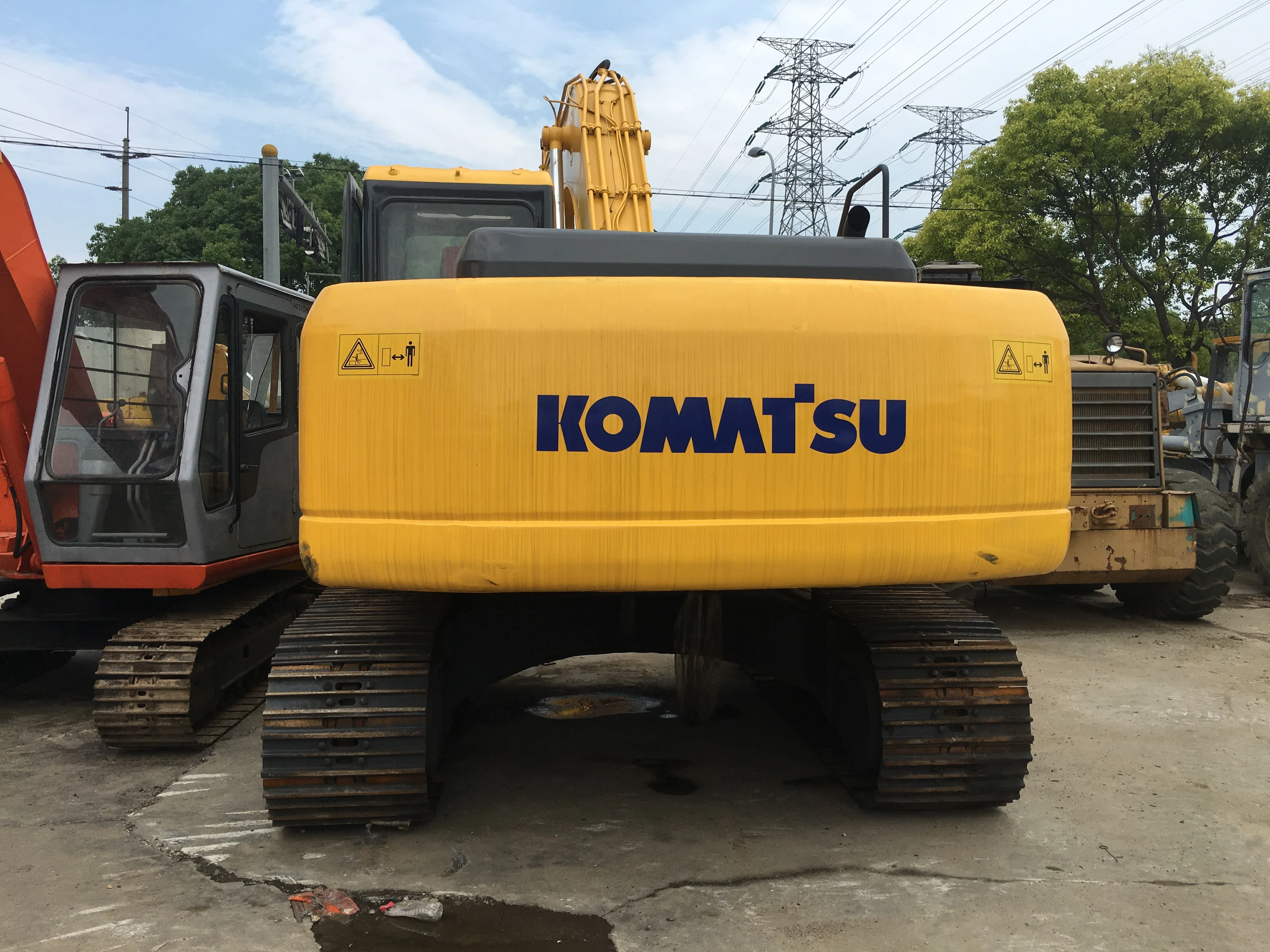 Second Hand Japan Brand Komatsu Pc210lc-7 Used Good Condition Crawler ...