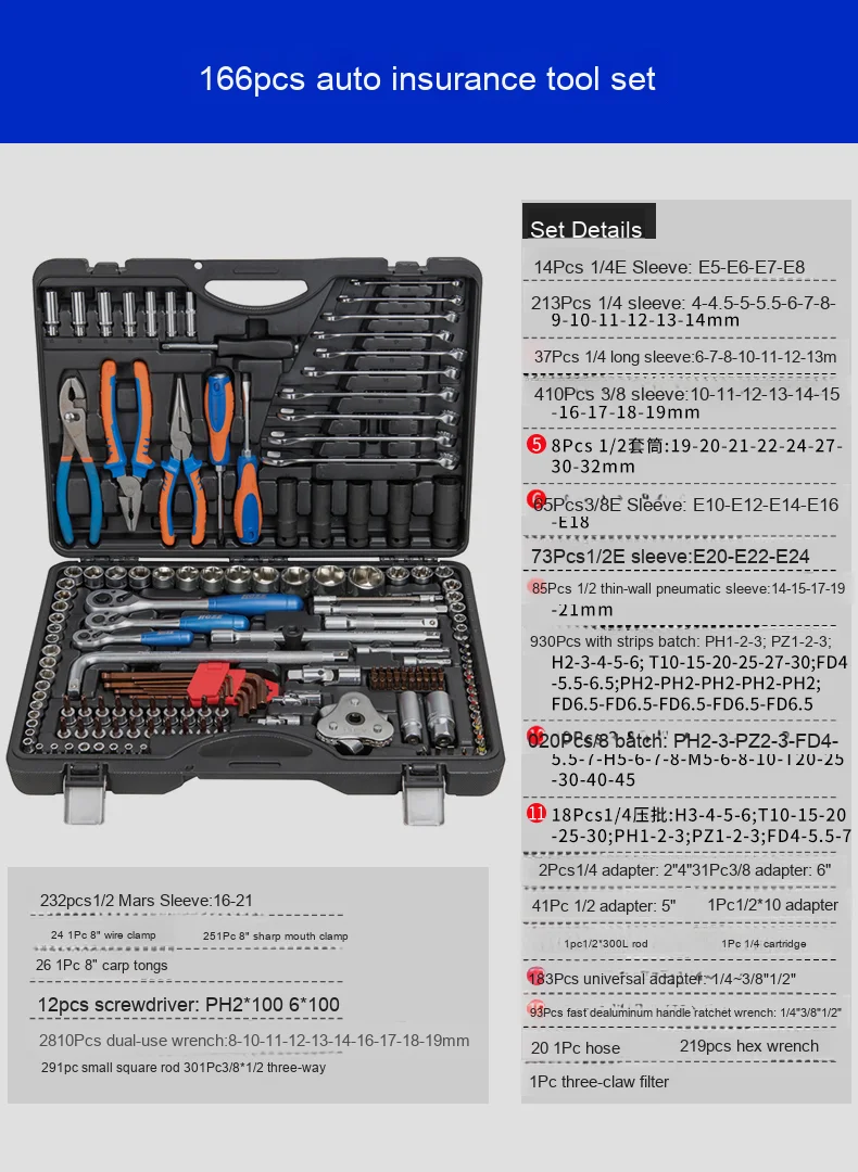 HGZZ Auto Repair Tool Sets - Professional & Durable Solutions