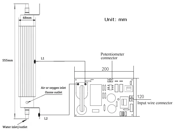 Dgozone 220V Water Treatment Ozone Generators - Durable & Efficient
