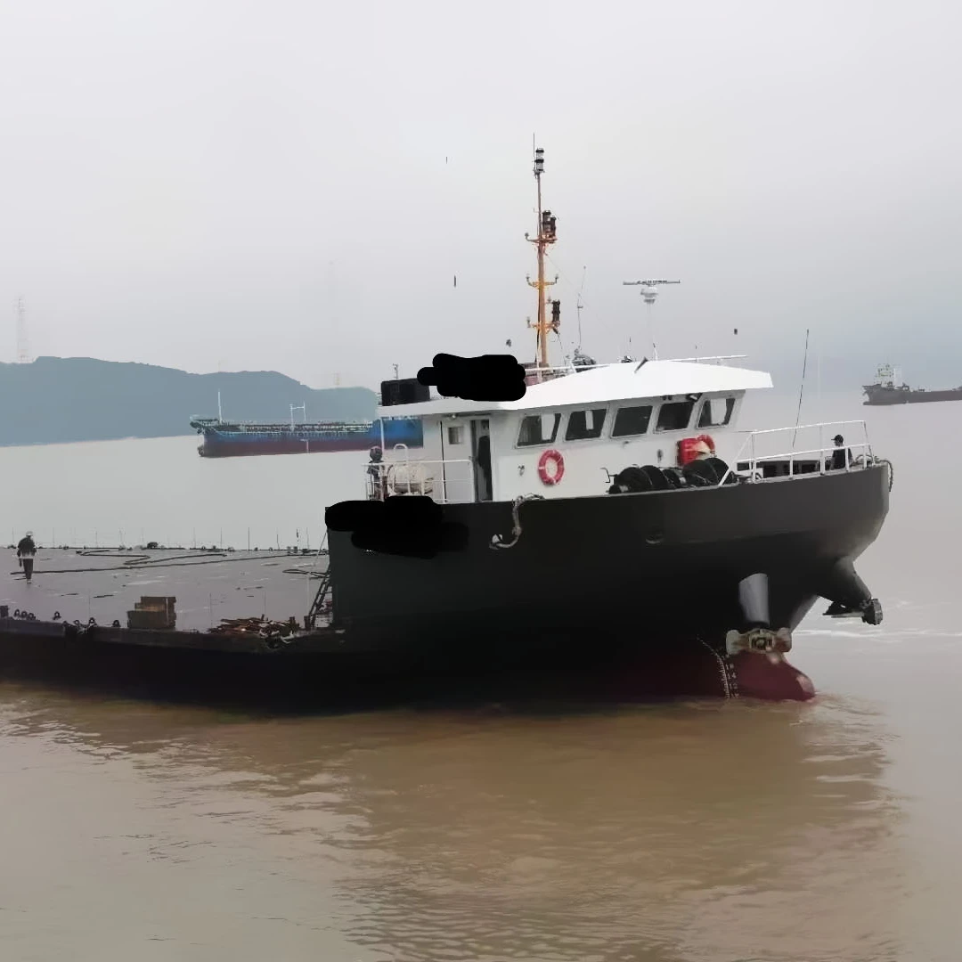 Sale of Used Deck Barge 602 Tons Weichai Twin Engine Built in 2015 ...