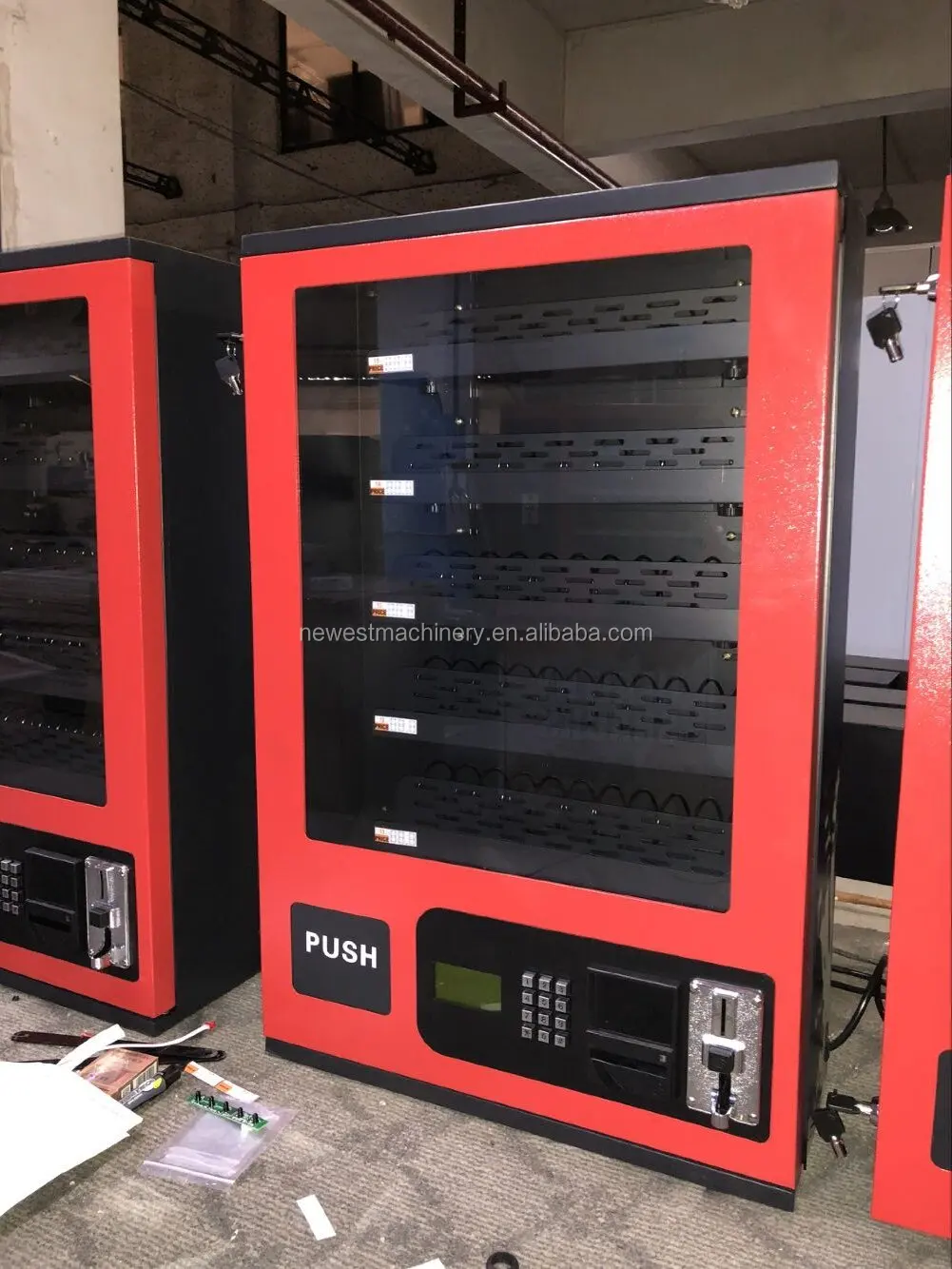 Wall Mounted With Led Stationery Vending Machine,Mini Pen Vending ...