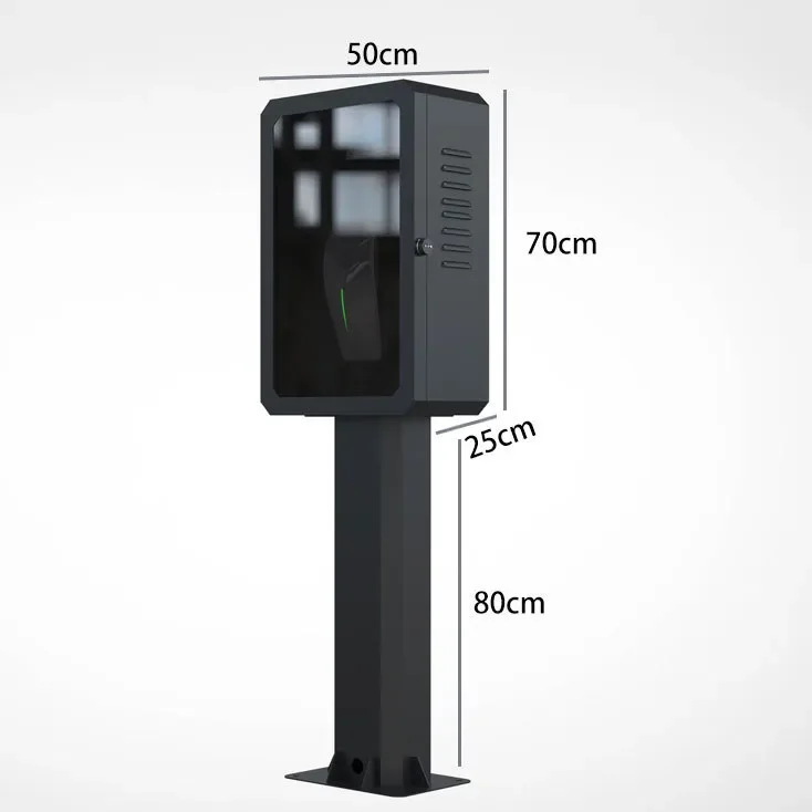Condition Outdoor Wall Mounted Metal Enclosure Ev Car Charger ...