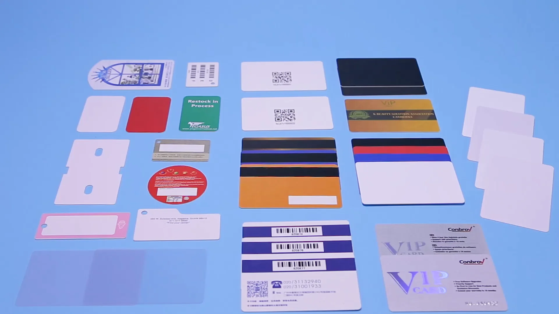 High Quality Custom Small Size Pvc Membership Plastic Combo Tag Key ...