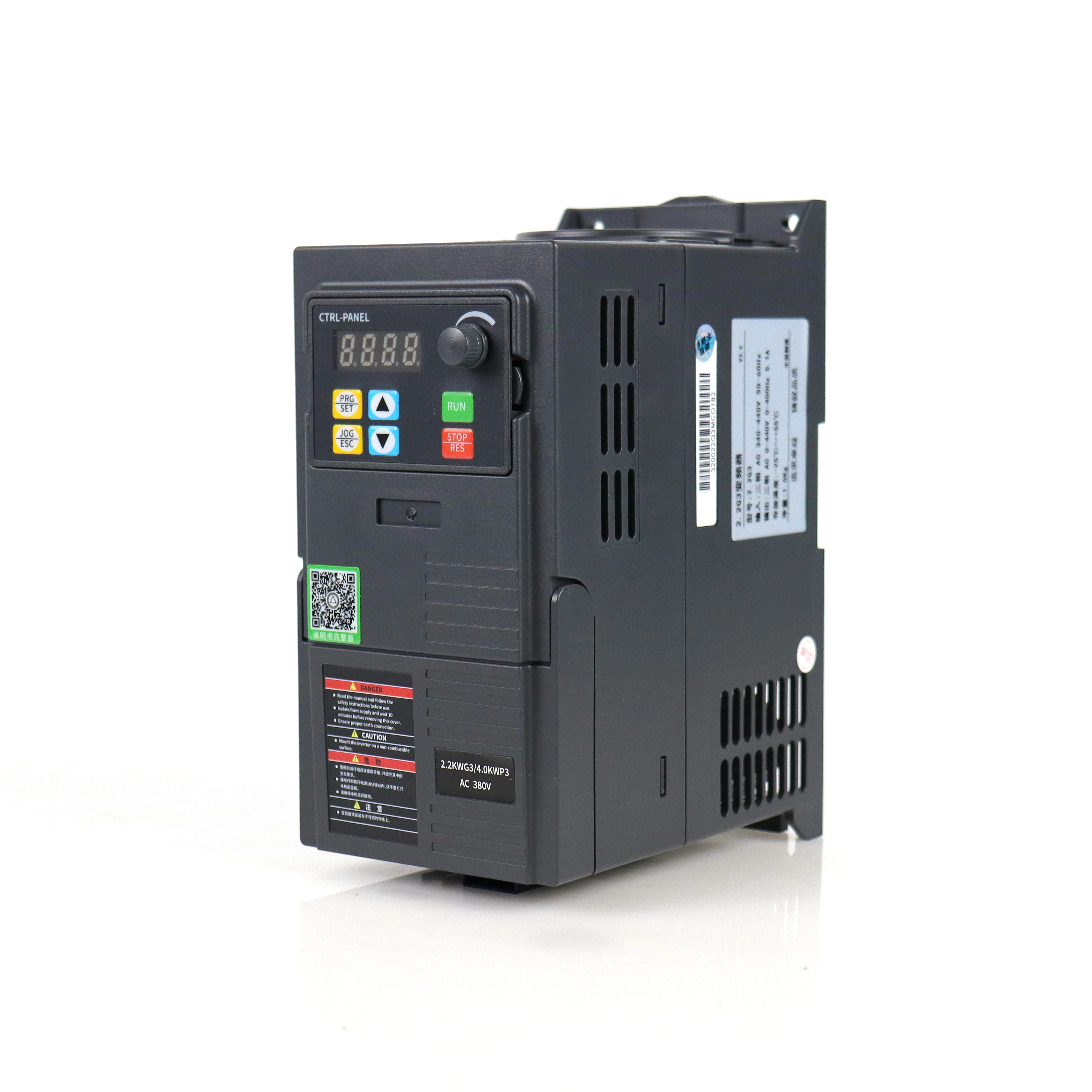 2.2KW VFD Inverter - 380V Input to 3 Phase 200V-240V Output
