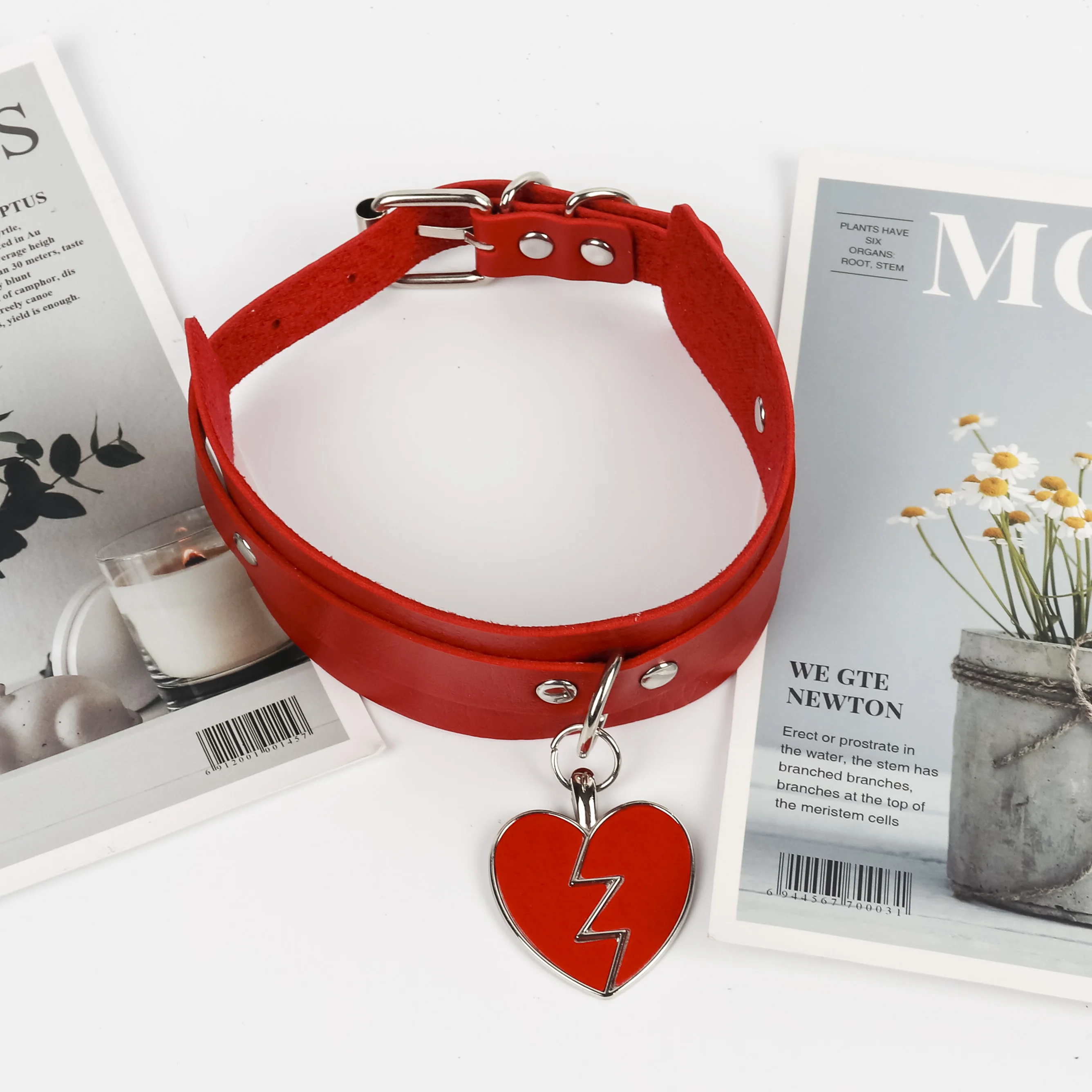 SM Bondage Sexy Collar - BDSM Adult Game Toy Necklace