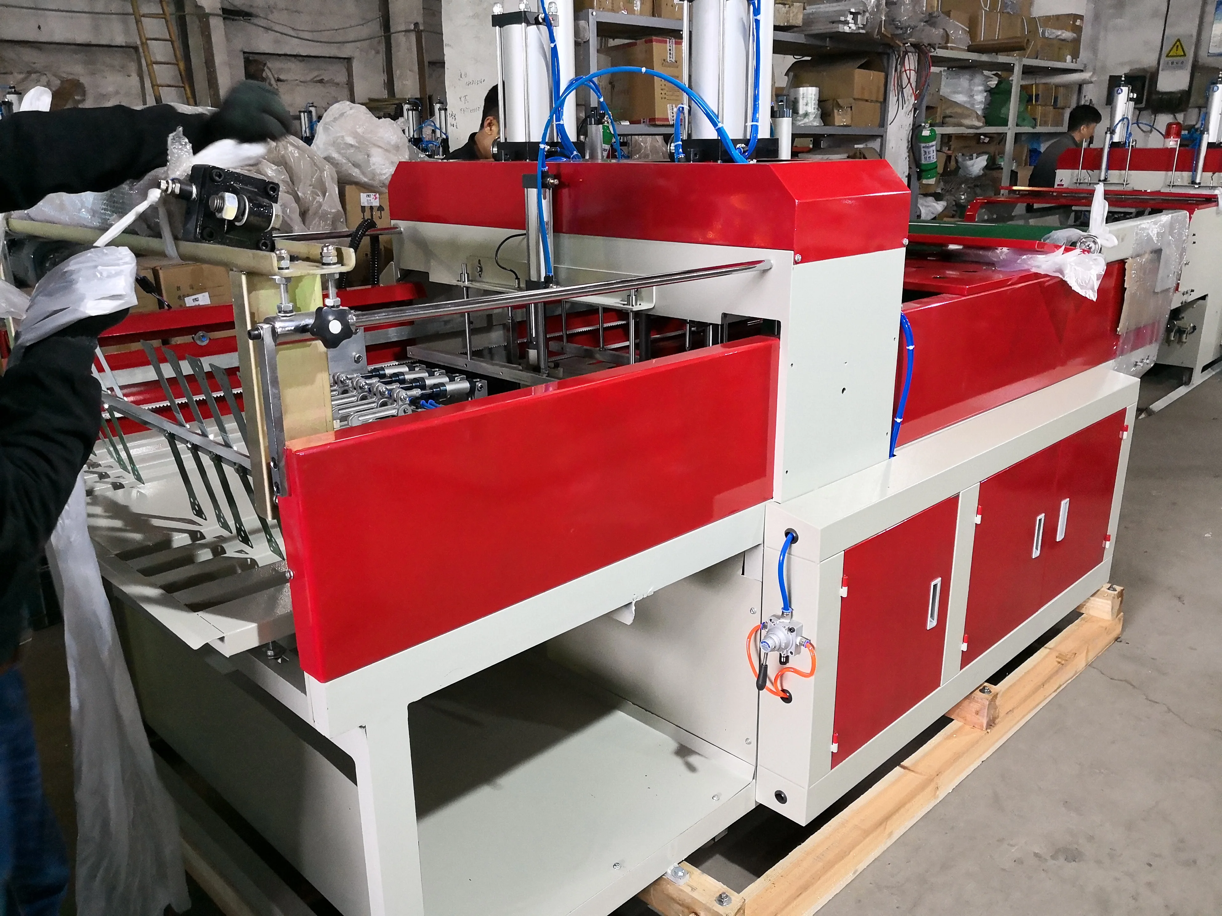 High Quality Polythene Nylon Plastic Bag Production Making Machine T ...