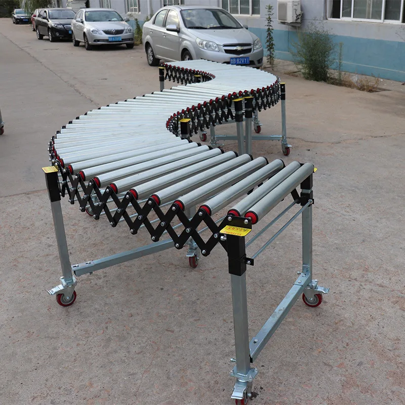 Roller Line Unpowered Roller Line Roller Loading And Unloading Conveyor ...