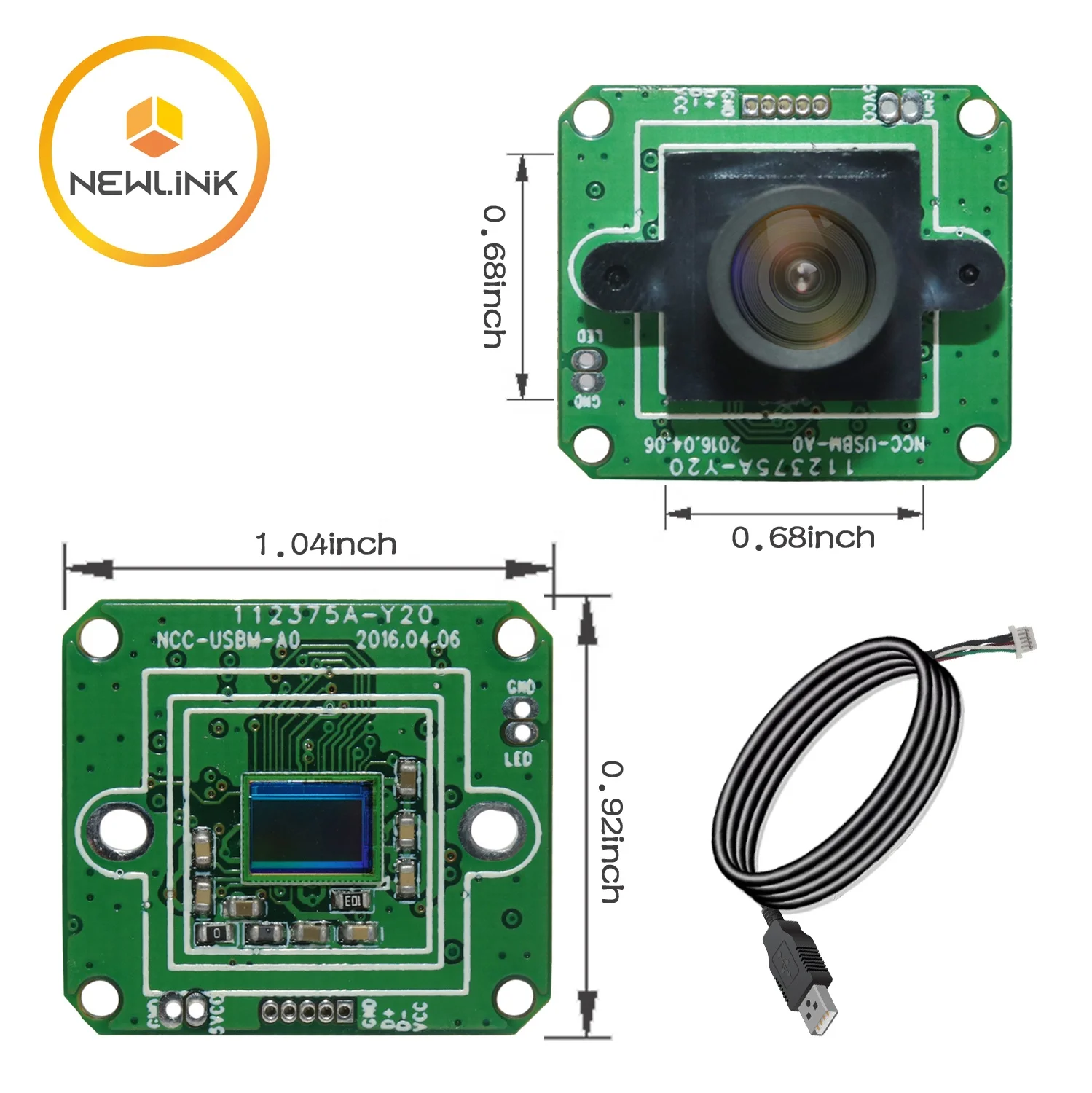 Newlink Low Light CMOS Sensor HD 1080P Web Camera Module