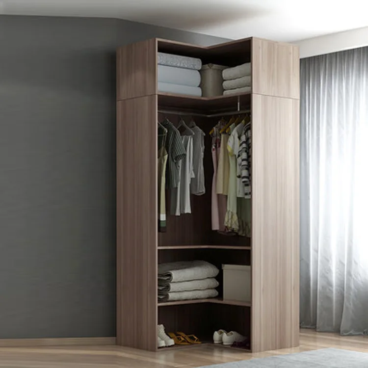 Modern Wall to Wall Wardrobe Storage Closet Cabinet