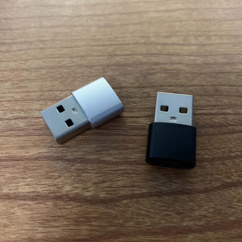 USB-C Female to A Male Gender Converter Type-C Adaptors USBC Connector ...