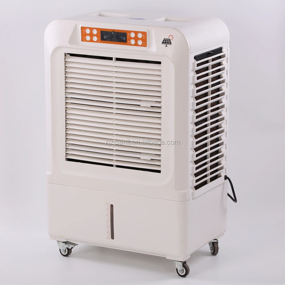 Portable Indoor Outdoor Air Cooler Fan - 3 in 1 Ac/dc/solar