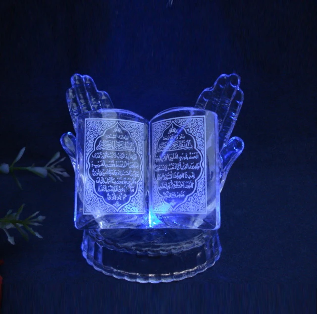 MH-JS010 Crystal Holy Quran As Islamic Muslim Arab Wedding Gifts Led ...