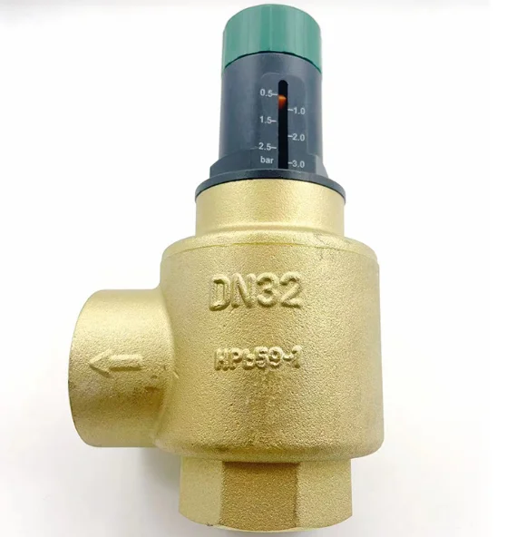 Brass Valve Differential Pressure Bypass Valve - 2 Years Warranty