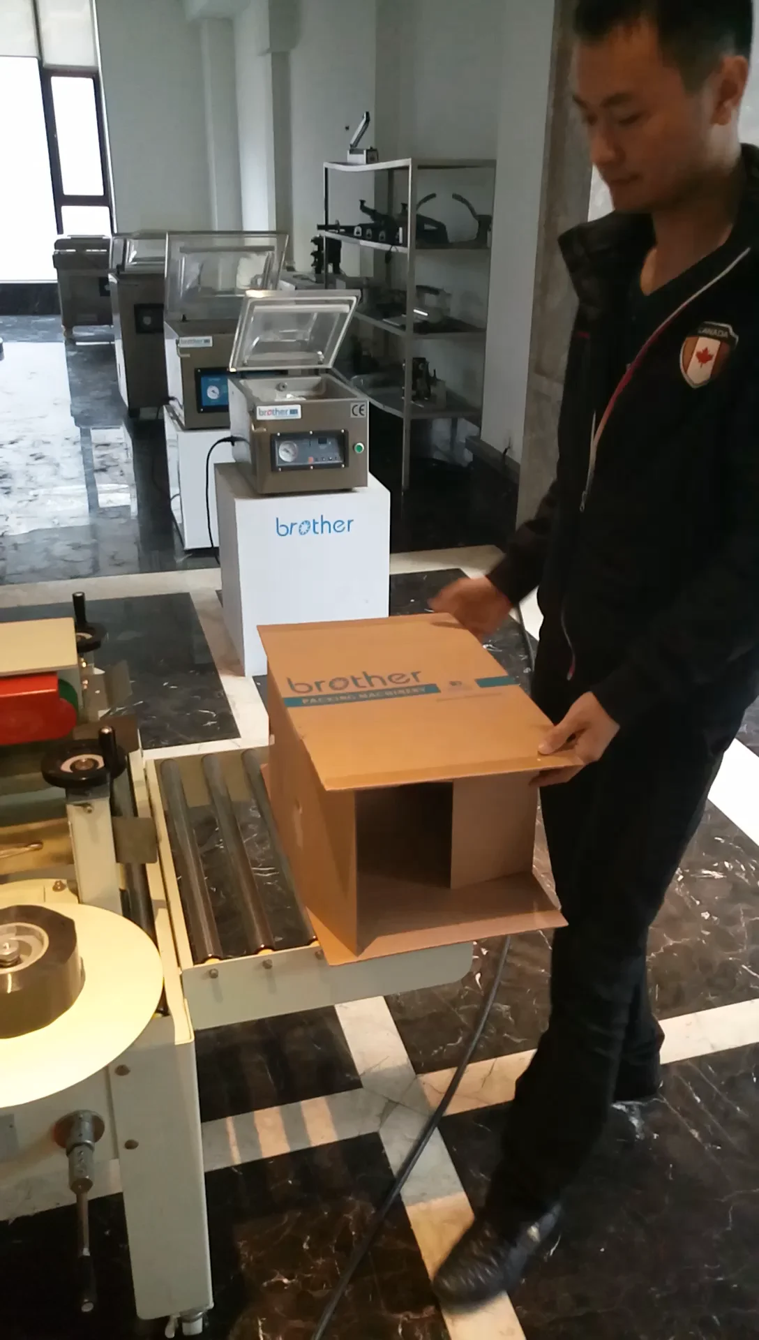 Brother Packing As423 Semi Automatic Side Box Carton Sealer Packaging ...