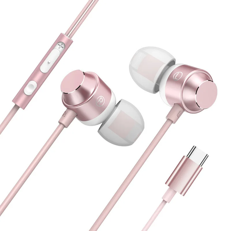 New Arrivals Type C In Ear Wired Earphone With Mic,Type C Earphone ...