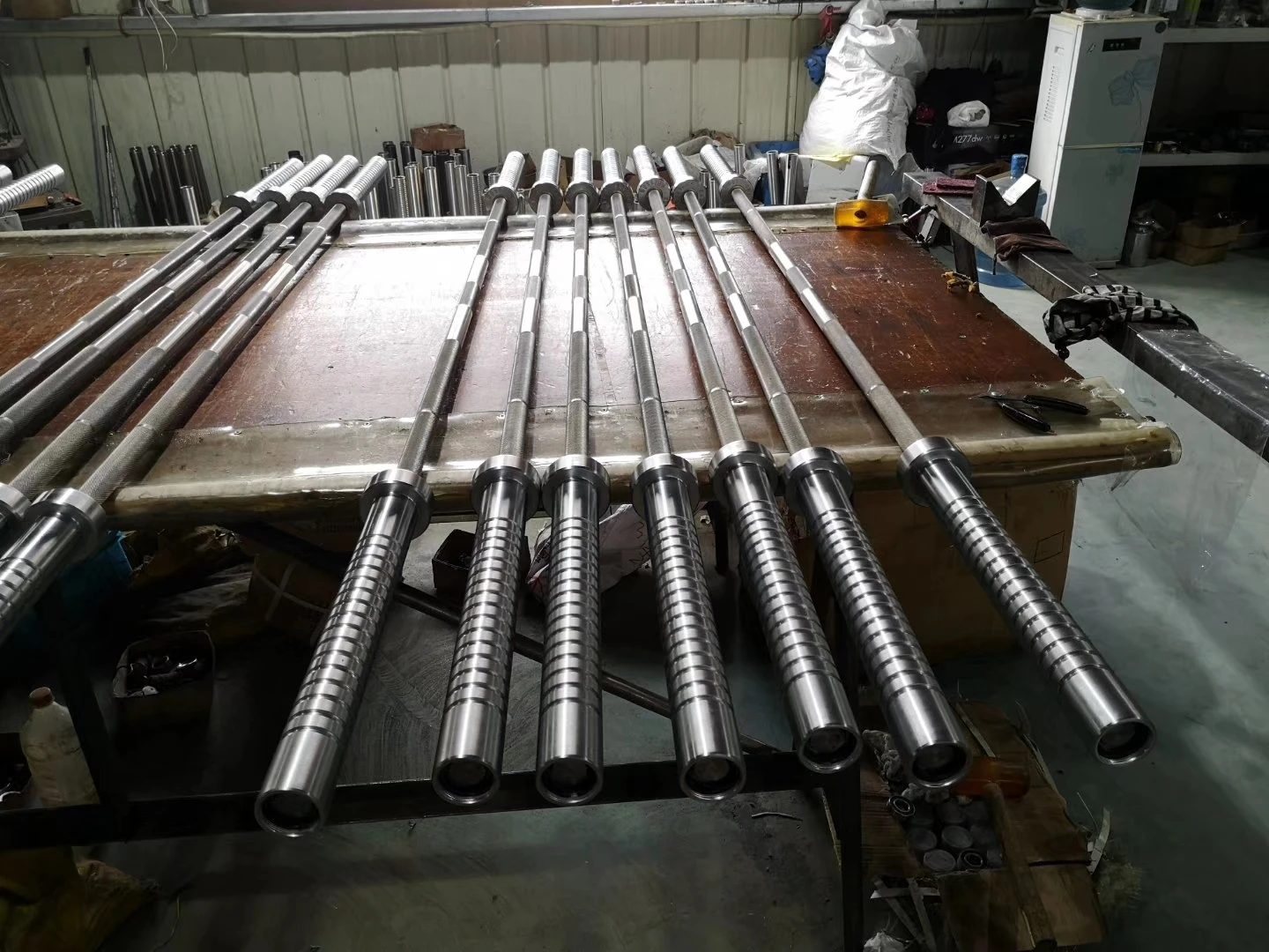 29 Mm Shaft Volcano Knurling Powerlifting Barbell Bar