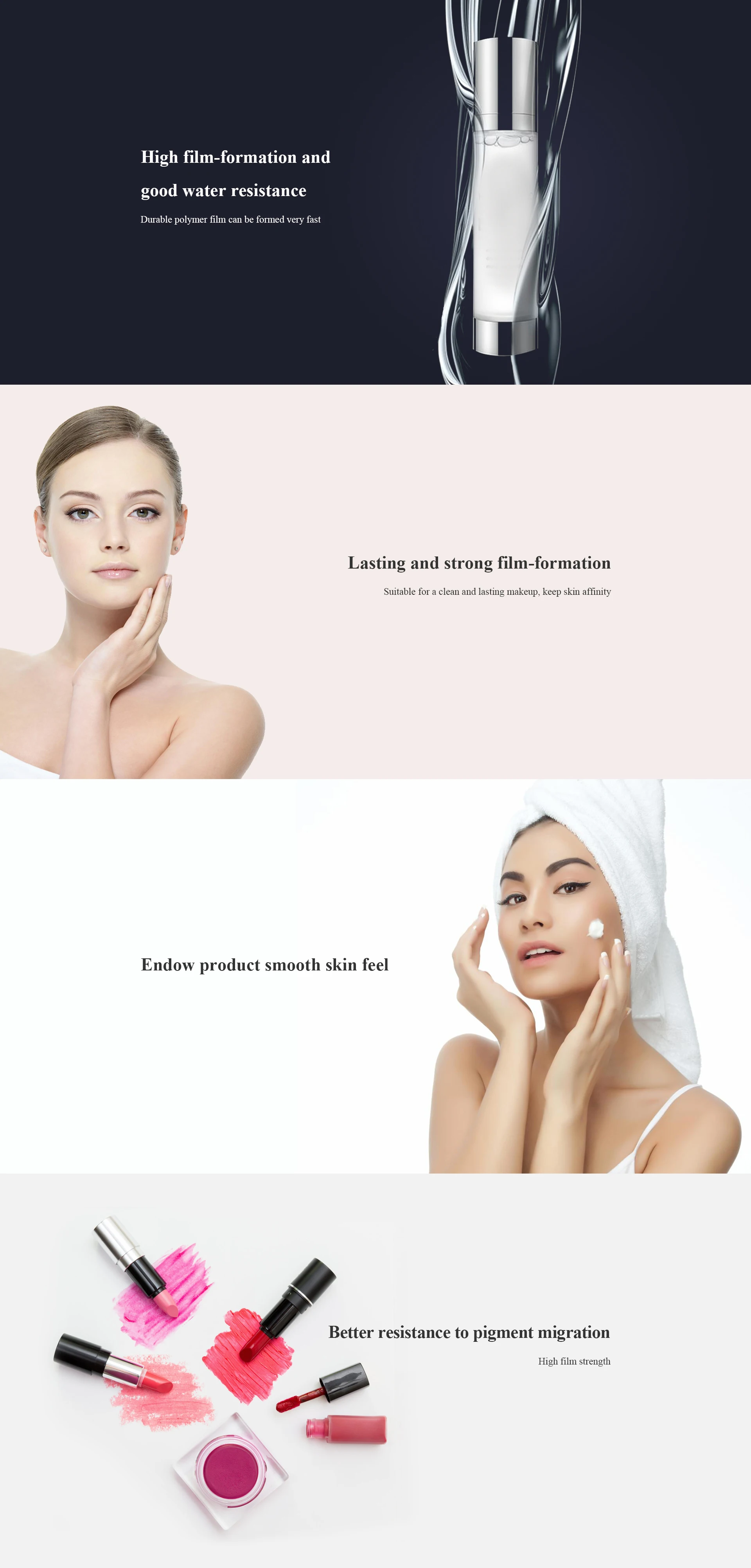 SiCare2153 liquid MQ silicone film former Trimethylsiloxysilicate and ...