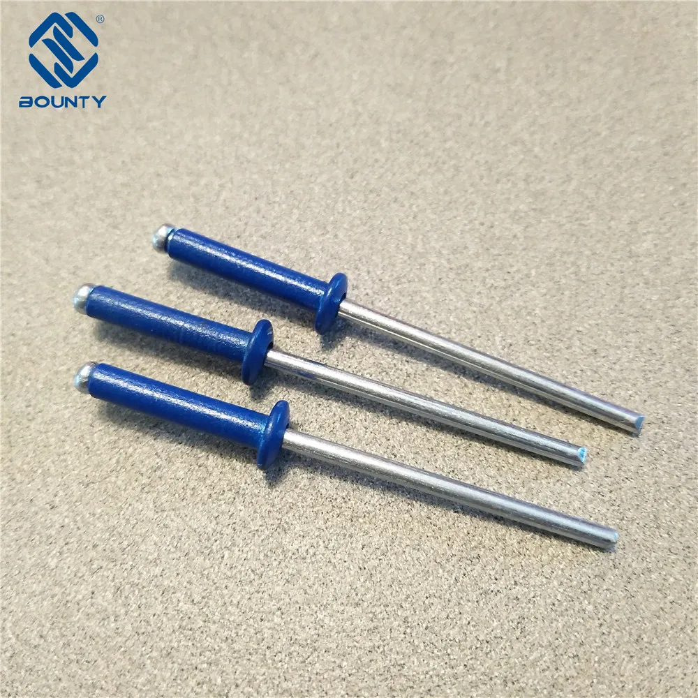 RAL/PANTONE Color Blind Rivets AL5050 STEEL DIN7337 Dome Head Pop ...
