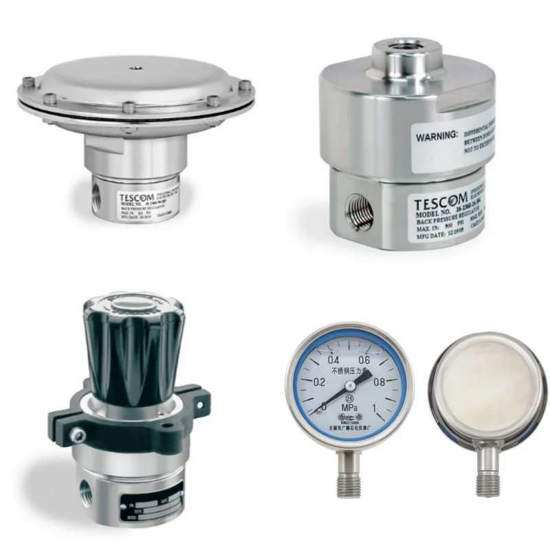 TESCOM High Flow Back Pressure Regulator 26-2700 Stainless Steel