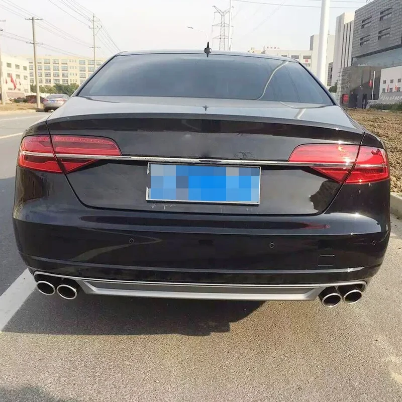 Audi S8 Rear Diffuser & Cat-Back Exhaust for A8 2015-2018 - OEM