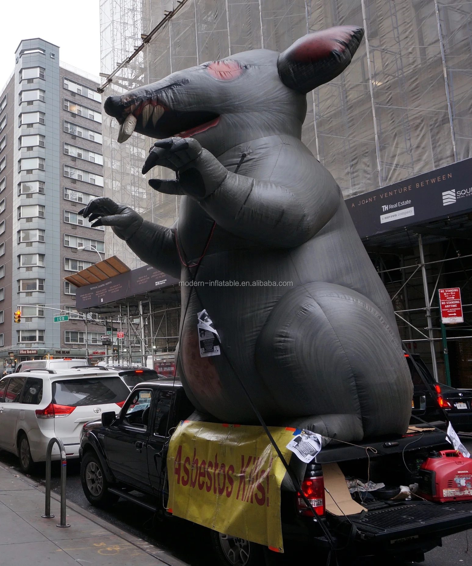 Customized Huge Inflatable Cartoon Cat Model For Decoration - Buy Giant ...