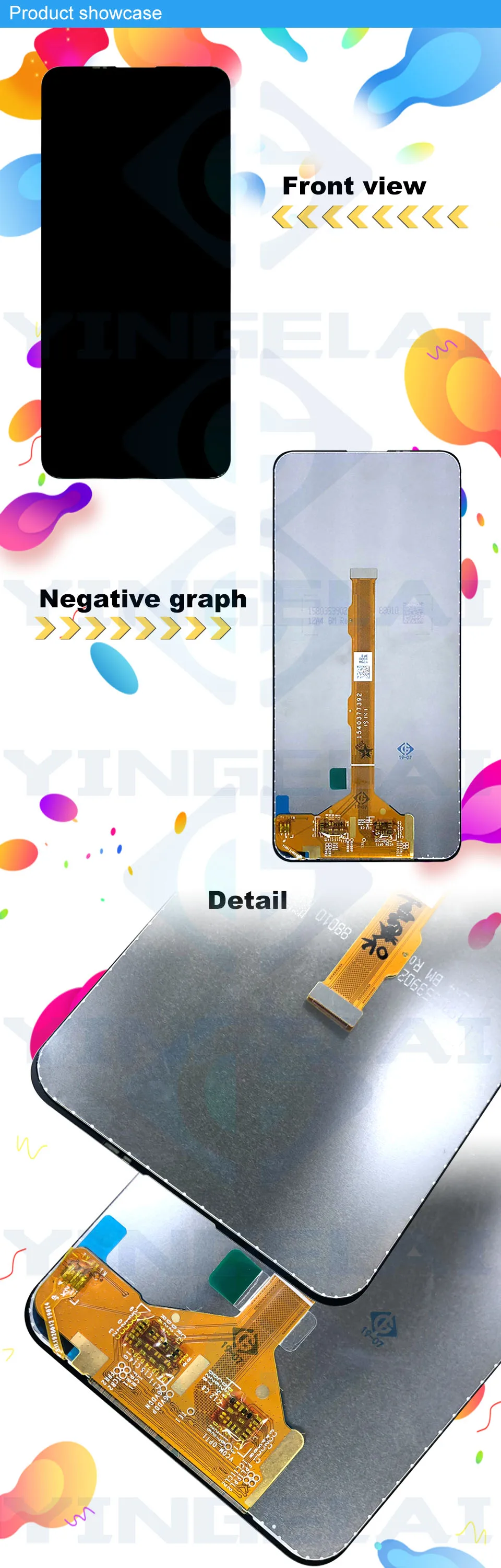 6.53'' Mobile Phone Lcds For Vivo V15 Lcd Display With Touch Screen For ...