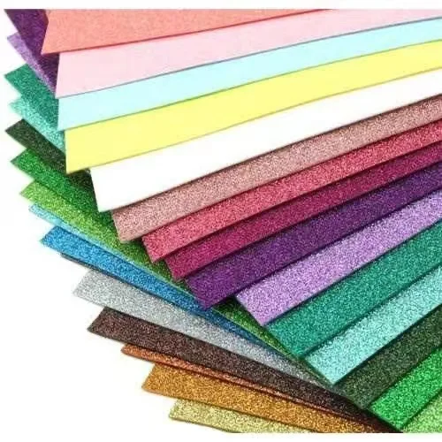 Wholesale Assorted Colors EVA Foam Sheet With Glitter /Adhesive/Texture ...