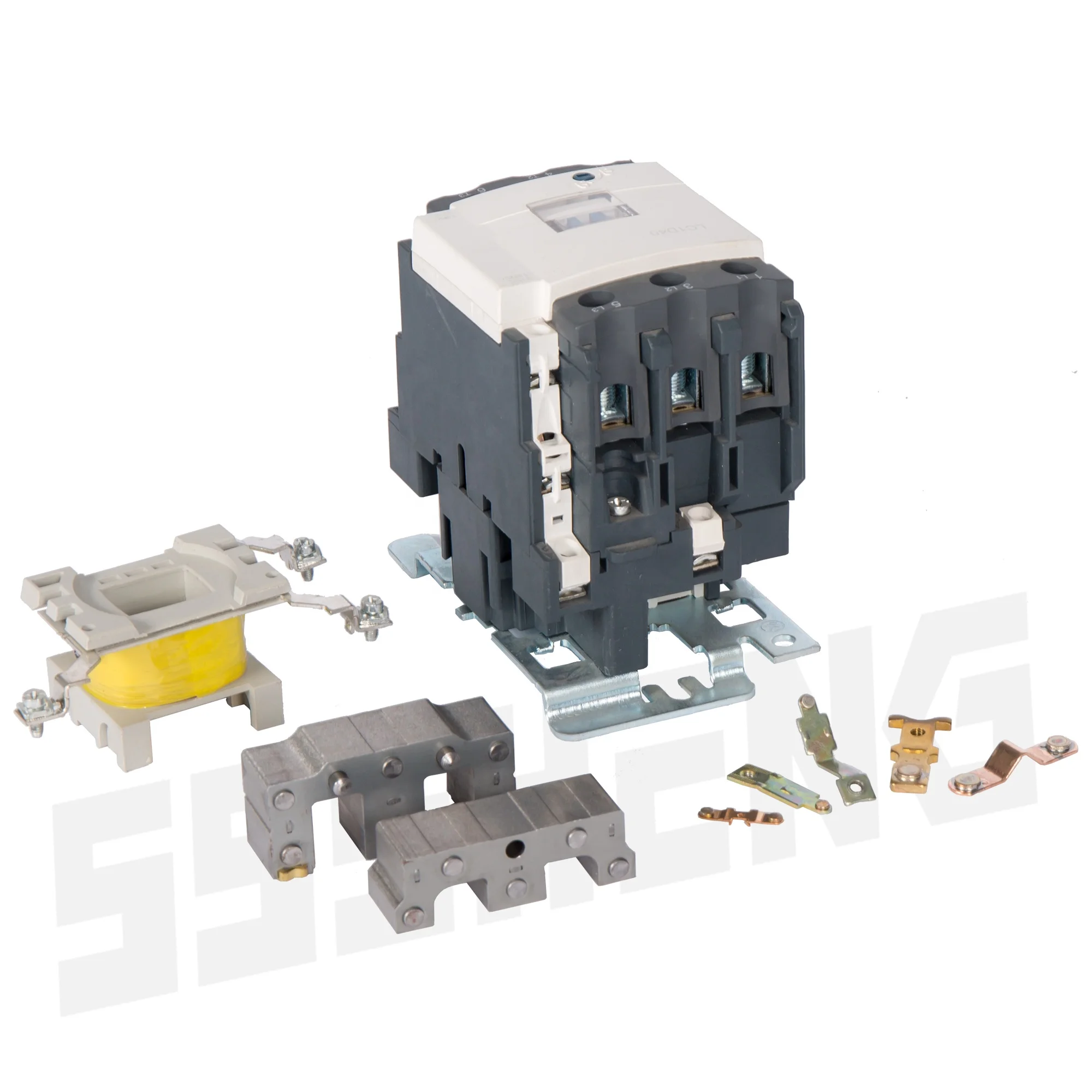 Senheng-contactor Magnético Schneider Lc1d Ac Lc1d50 3p 50a,Fabricante ...