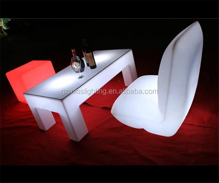 Outdoor Garden Event LED Bar Tables - Interactive & Stylish