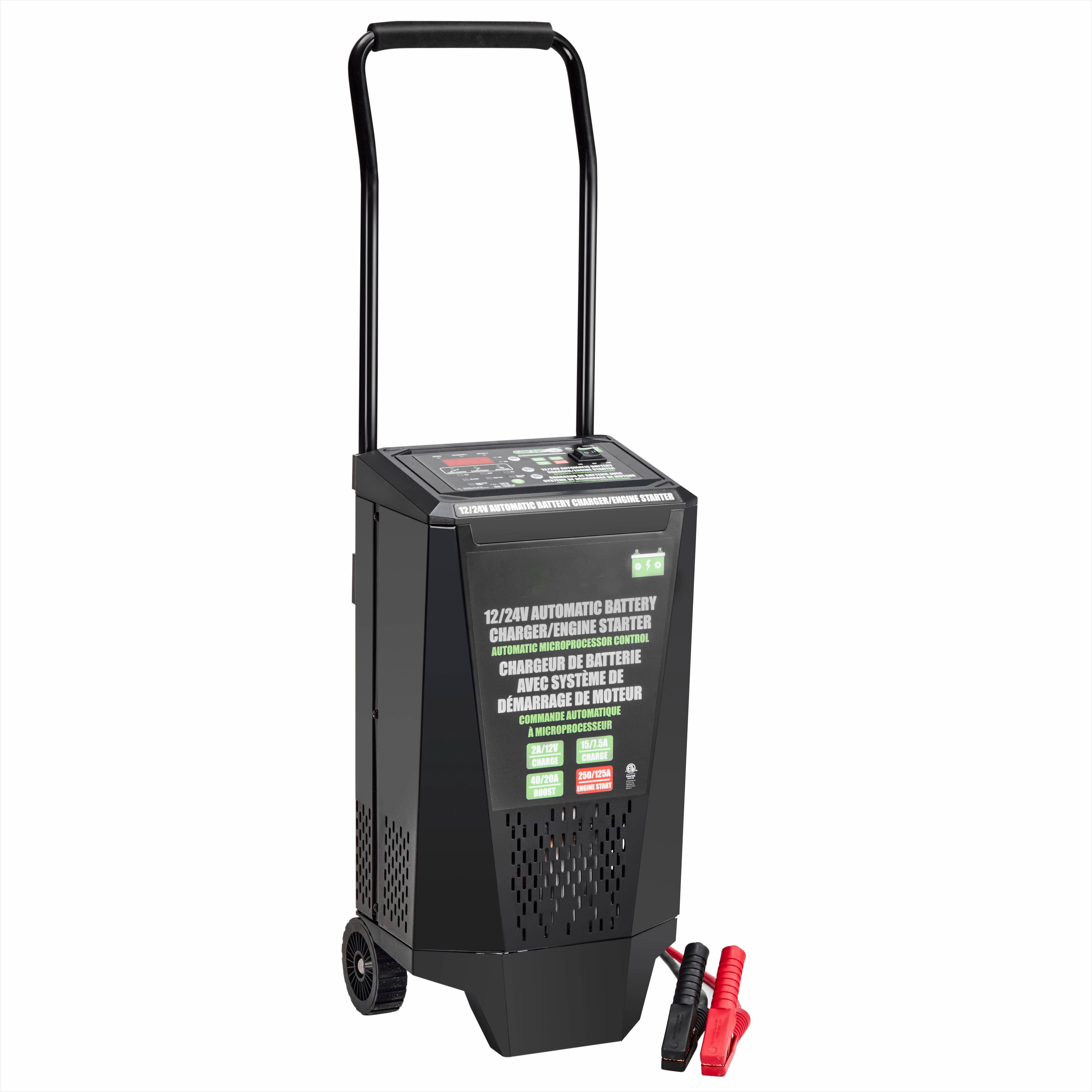 12 and 24 Volt Battery Charger - Universal 250A Auto