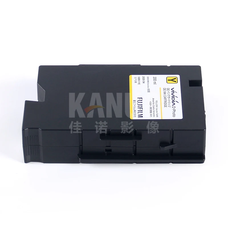 200ml Yellow Fuji Frontier DE100 Printer Original Ink Cartridge ...