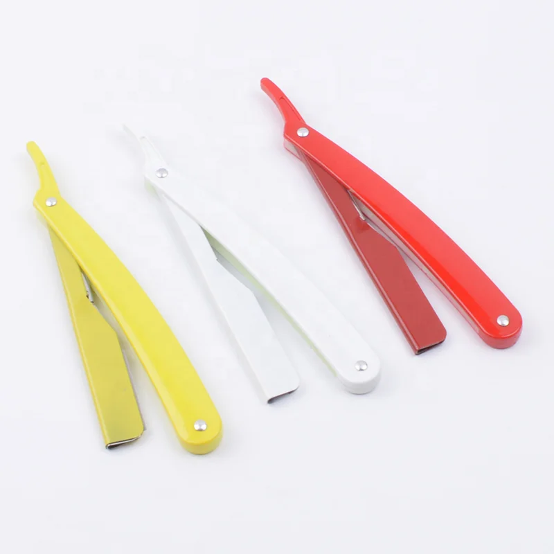 Wholesale Hair Steel Cutting Razors Barbers Salon Thinning Tools ...