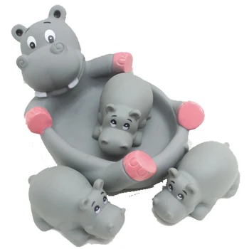 New Baby Rubber Hippo Bath Toy Floating Rubber Animal Toys - Buy Rubber ...