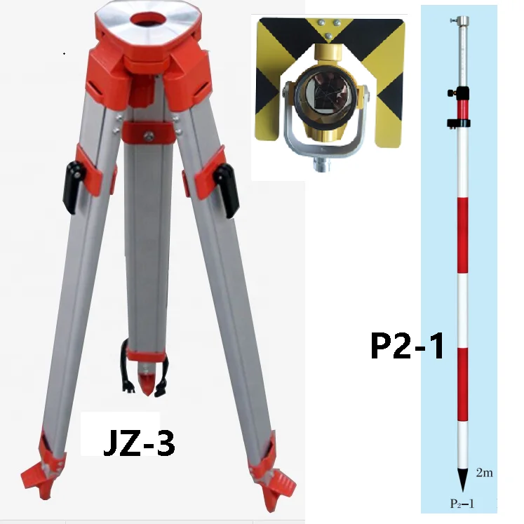 Light Duty Surveying Tripod - Total Station Prism Pole