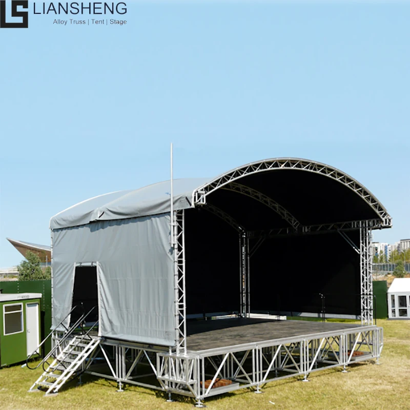 Aluminum Outdoor Event Tent Concert Stage Riser Platform