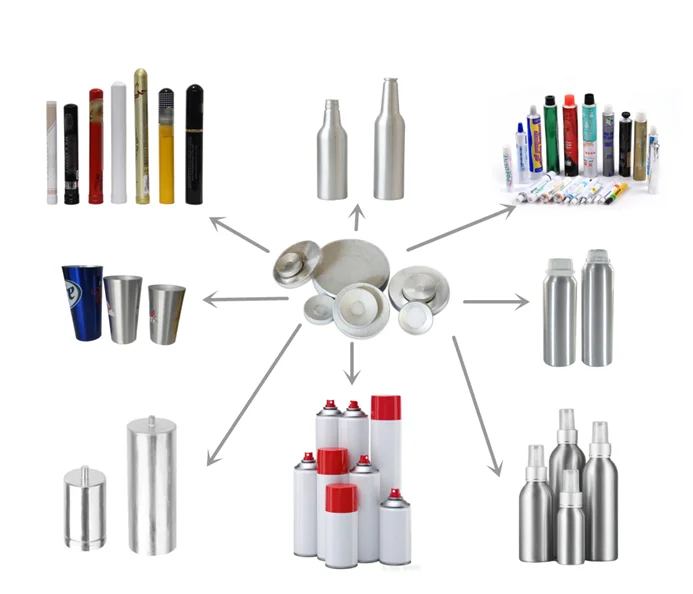 Alloy 1070 Aluminum Slug Impact Extrusion With 99.7% Purity - Buy ...