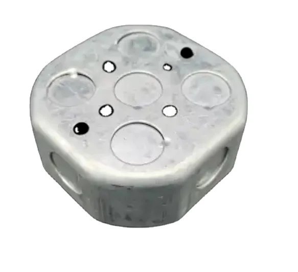 Octagon Box,Drawn-size: 4" Octagon Height: 1-1/2" Thickness: 1.6mm ...