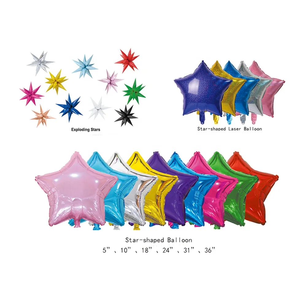 Inflatable Air Helium Giant Party Decoration Star Balloon