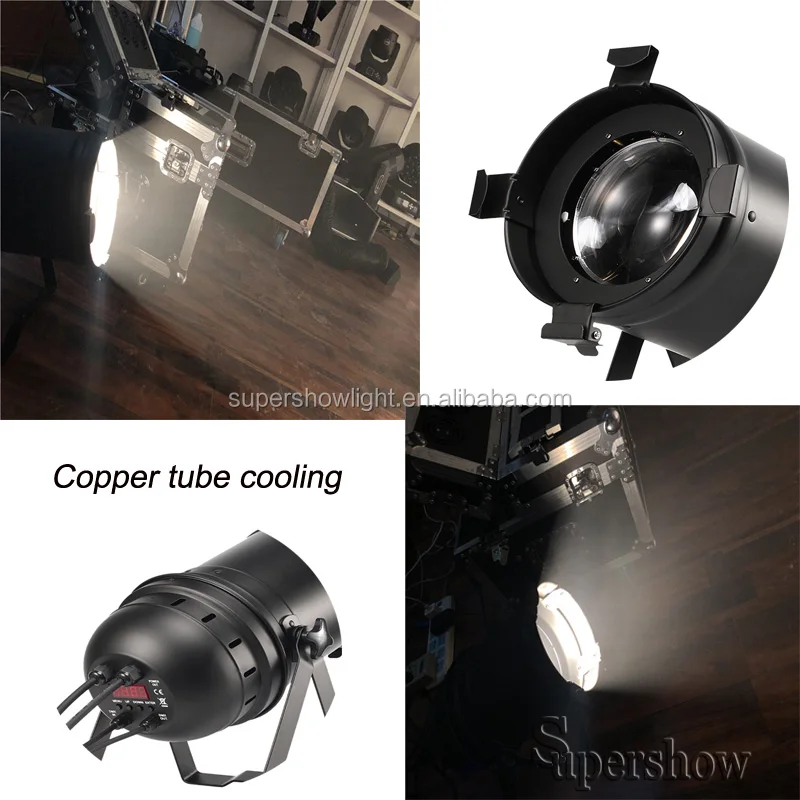 New 200w Dmx Cob 1x100w Warm White/Cold White LED Spot-it Zoom Led ...